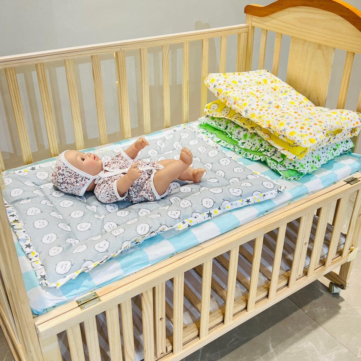Fareto New Born Baby Hand Carry Bed | Godari | Massage Bed )(72cm*50cm ...
